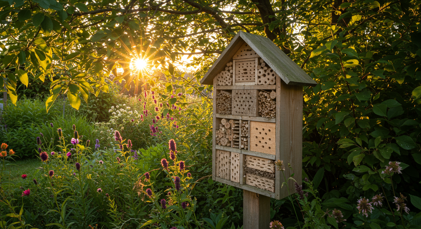 Comment Construire Un Hôtel à Insectes Pour Attirer Les Pollinisateurs